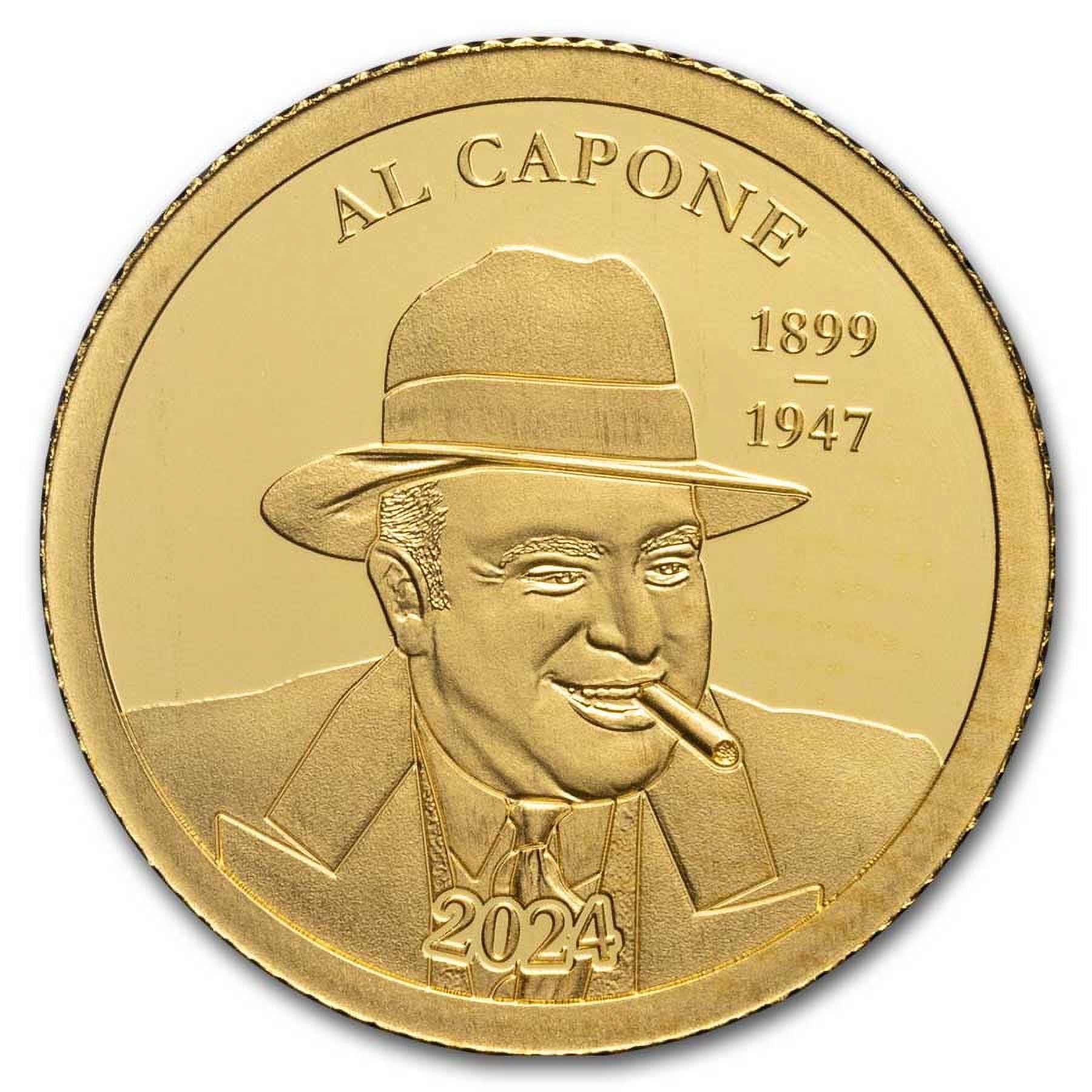 2024 Barbados 1/2 Gram Gold Al Capone (in blister pack) - Walmart.com