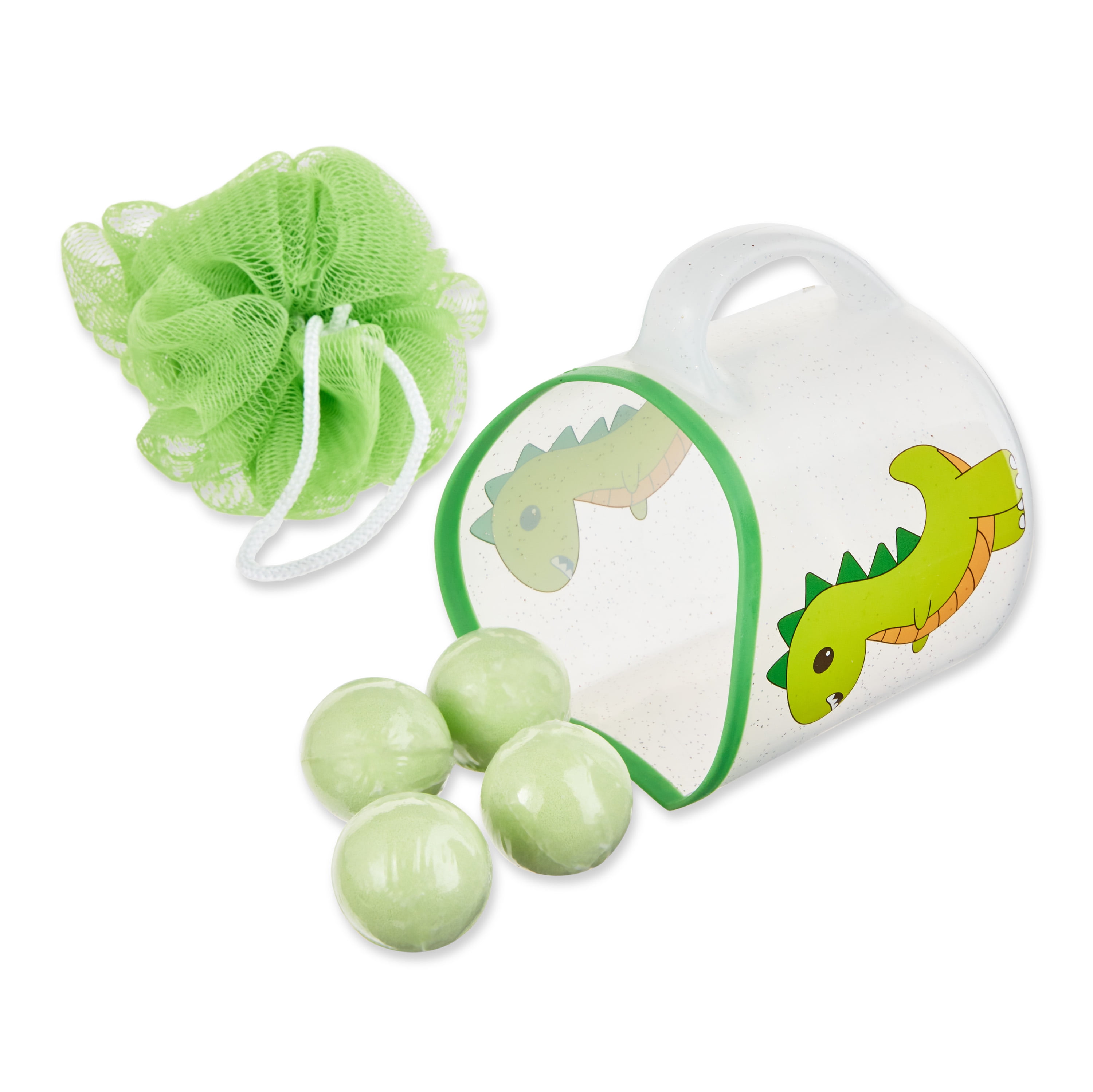 U Style 6-Piece Dinosaur Bath Set with 16 oz Hair Rinse Cup, 4 Apple ...