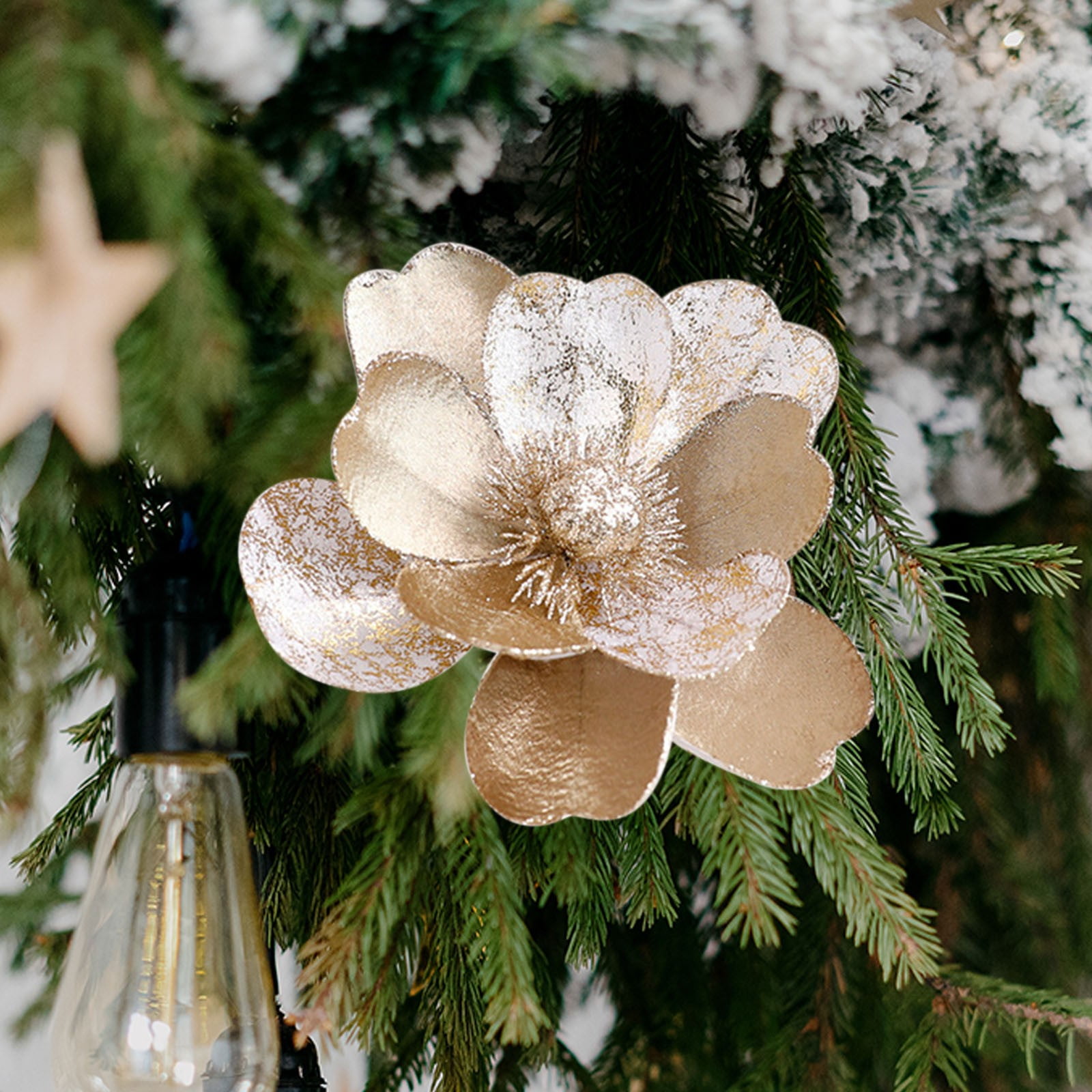 2024 Best Hot Sale! Christmas Decoration Artificial Flowers Diy ...