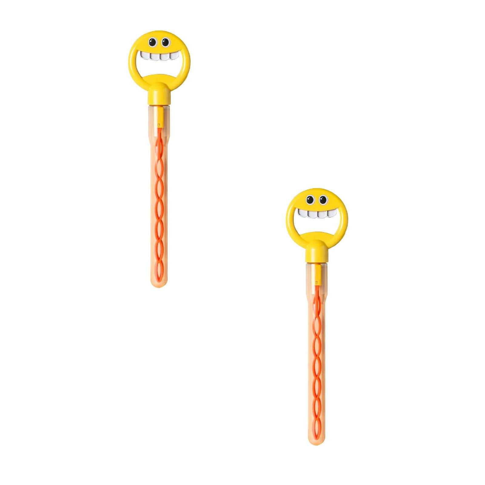 2024 Big Bubble Wand Toy for Children Summer Parties, 32 Hole Smiling ...