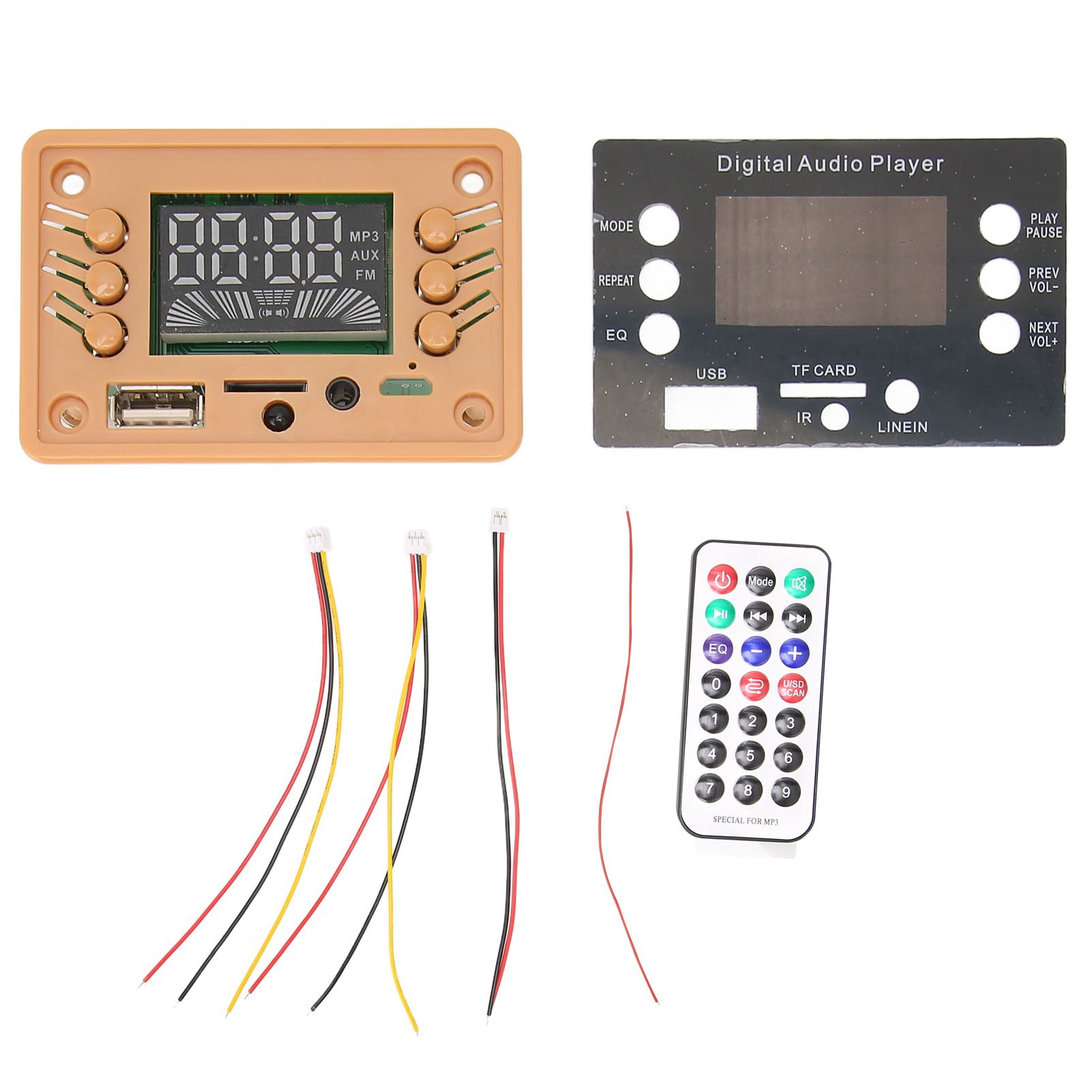 2024 Bluetooth Decoding Board Stereo Hands Free Call Multifunction MP3 ...