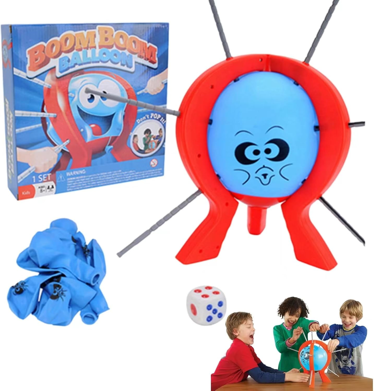 2024 Boom Boom Balloon Burst Game, Exciting Family Fun with Boomboom ...