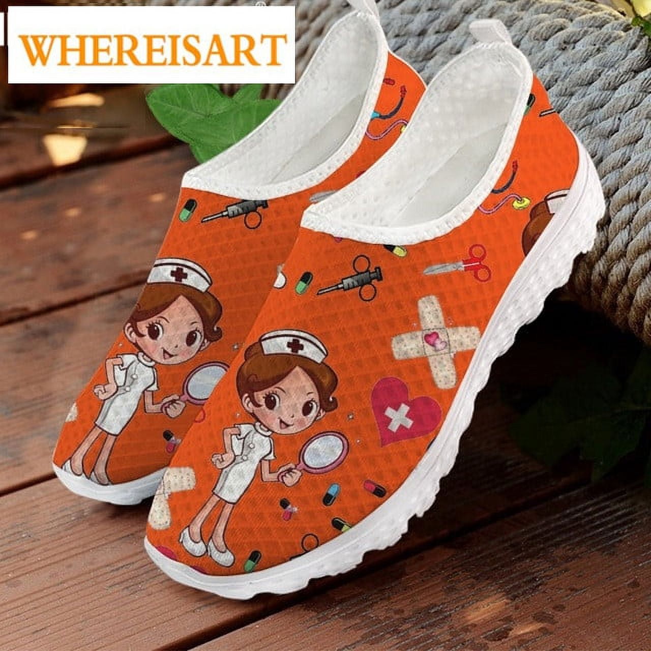 2024 Brand Designer Women Shoes Flats Nurse Shoes Woman Surgical ...