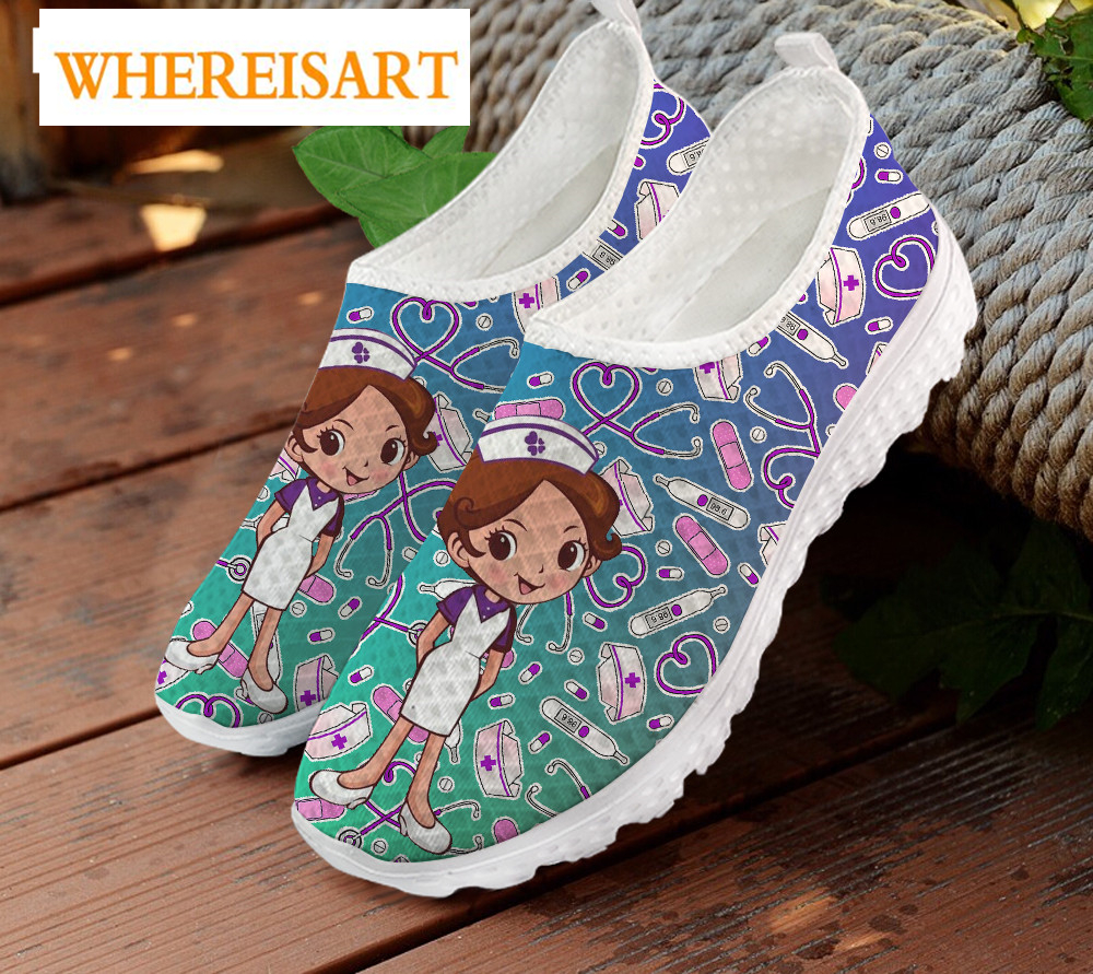 2024 Brand Designer Women Shoes Flats Nurse Shoes Woman Surgical ...