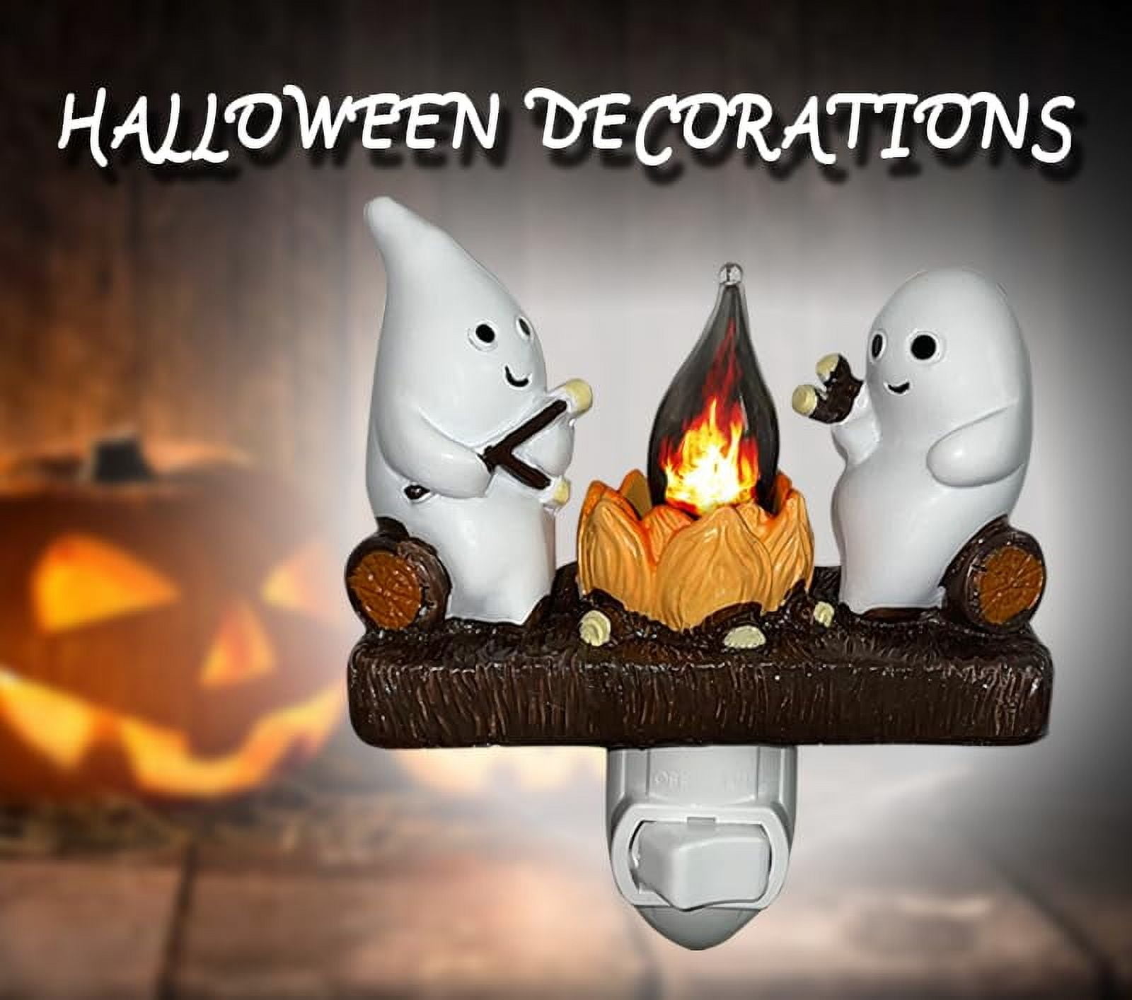 2024 Campfire Ghost Night Light, Ghosts Campfire Flicker Flame ...