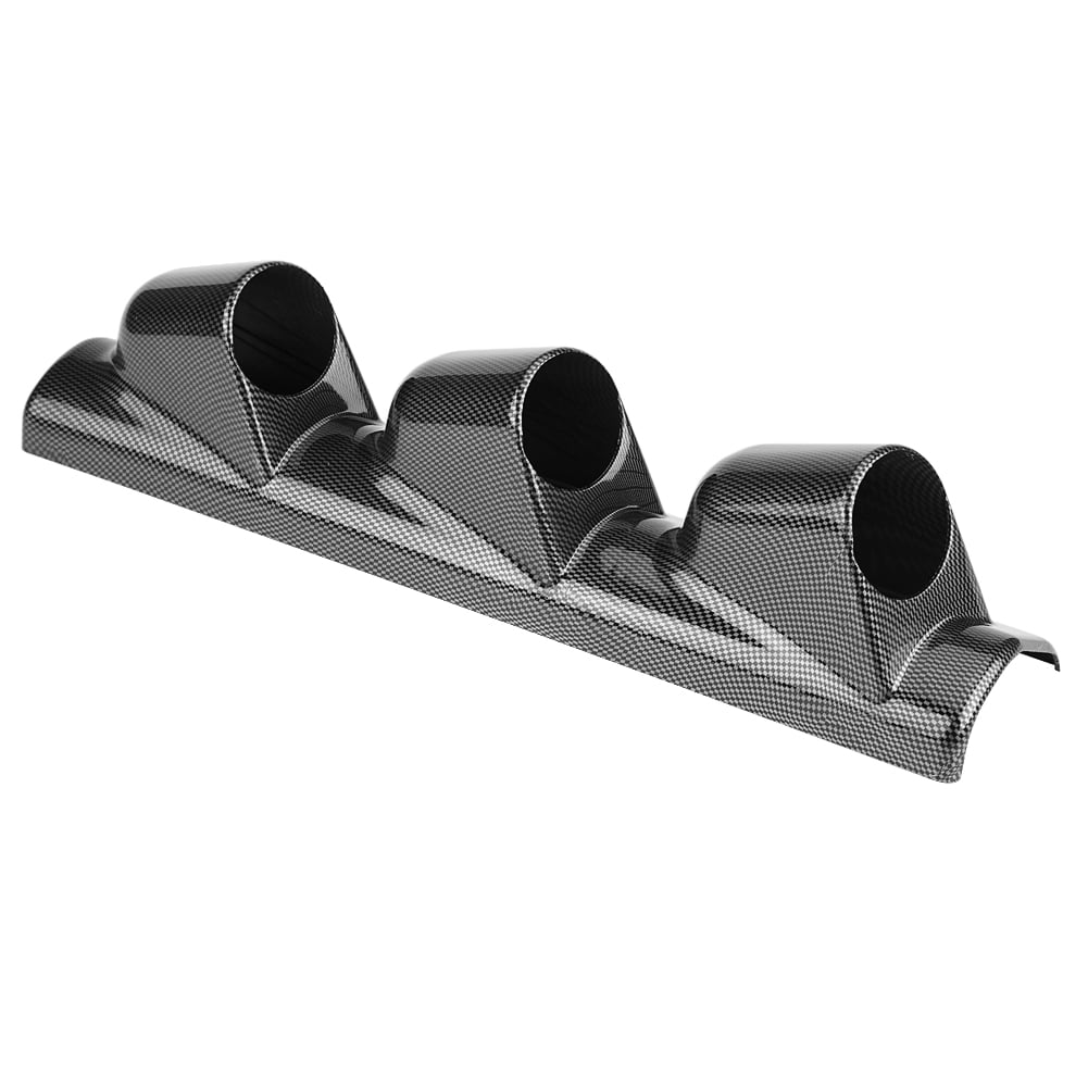 2024 Car Universal Carbon Fiber 52mm/2" Triple Gauge A Pillar Pod ...