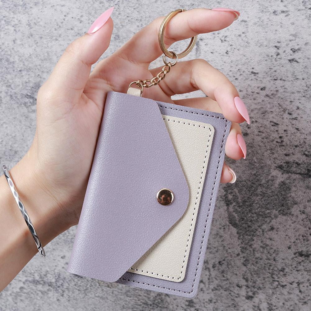 2024-Card Case Women's Candy Color Card Case Fashion Small Card Case ...