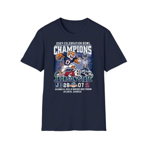 2024 Celebration Bowl Champions Jackson State Shirt - Walmart.com