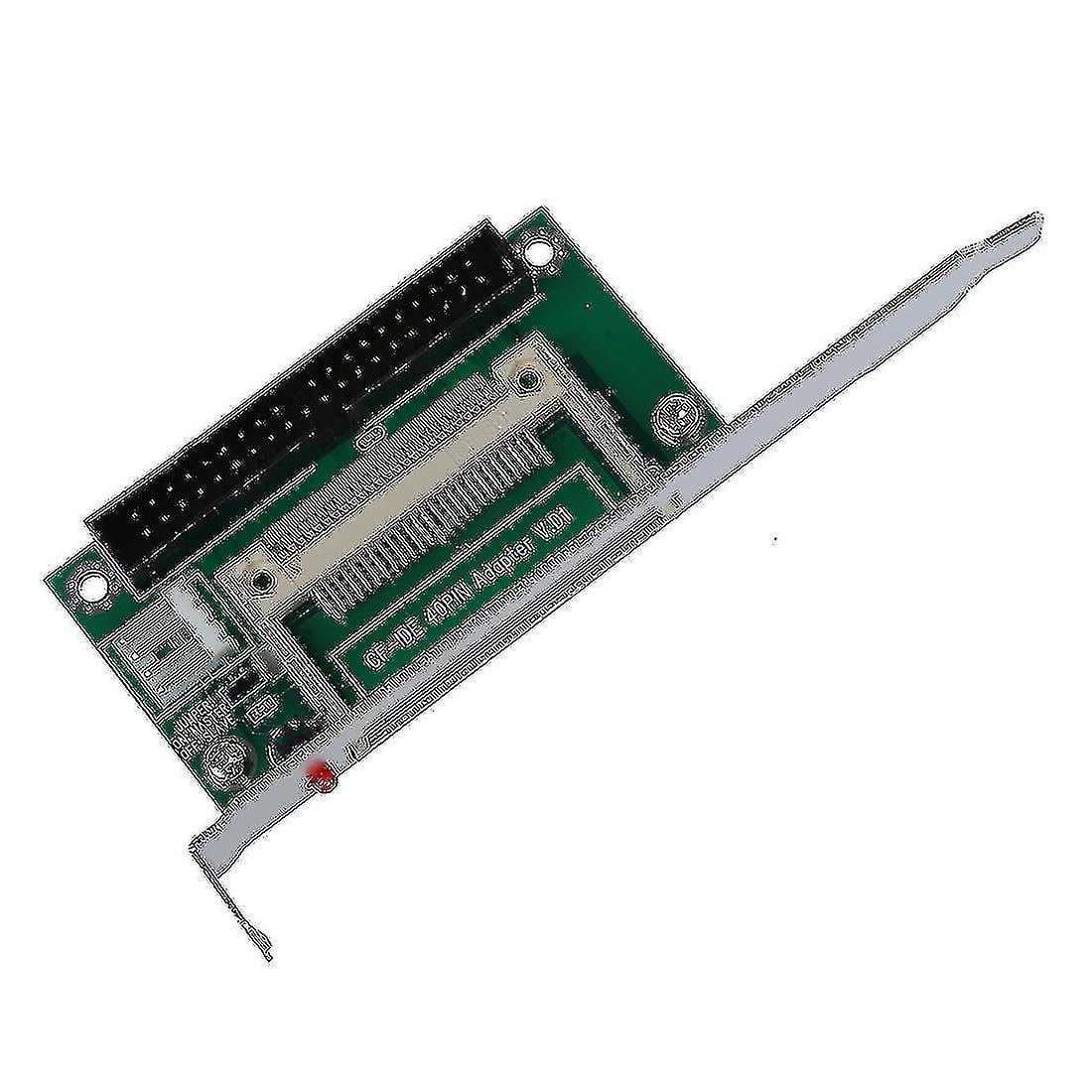 2024 Cf Flash Card To 40 Pins Ide 3.5" Male Adapter Converter W Bracket Mount - Walmart.com