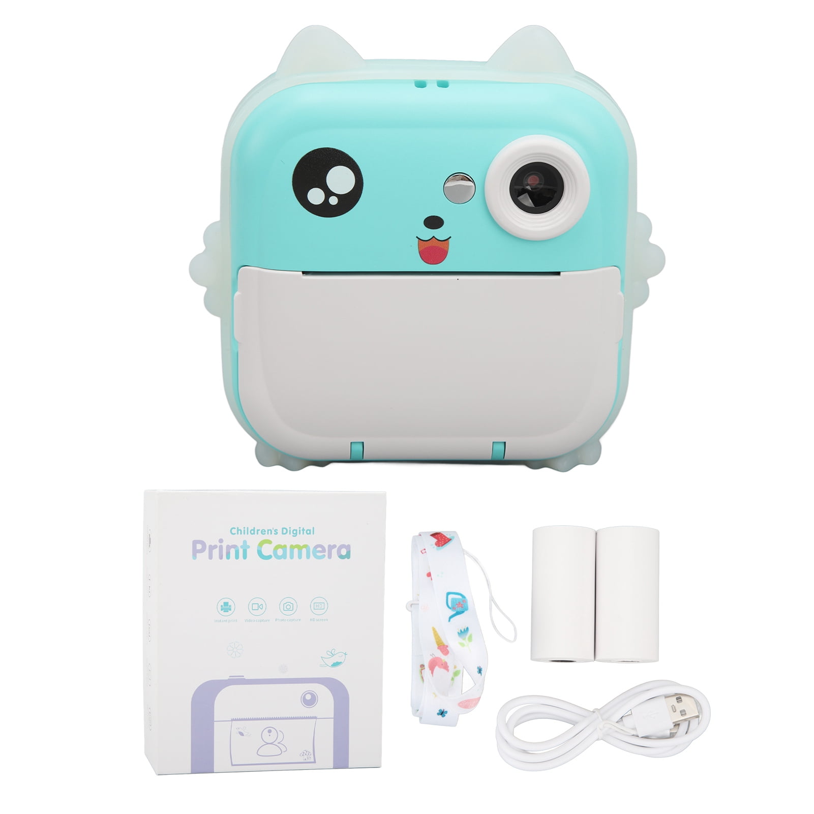 2024 Children Cute Print Camera 24MP Multi Zoom Cartoon Smart Kids ...