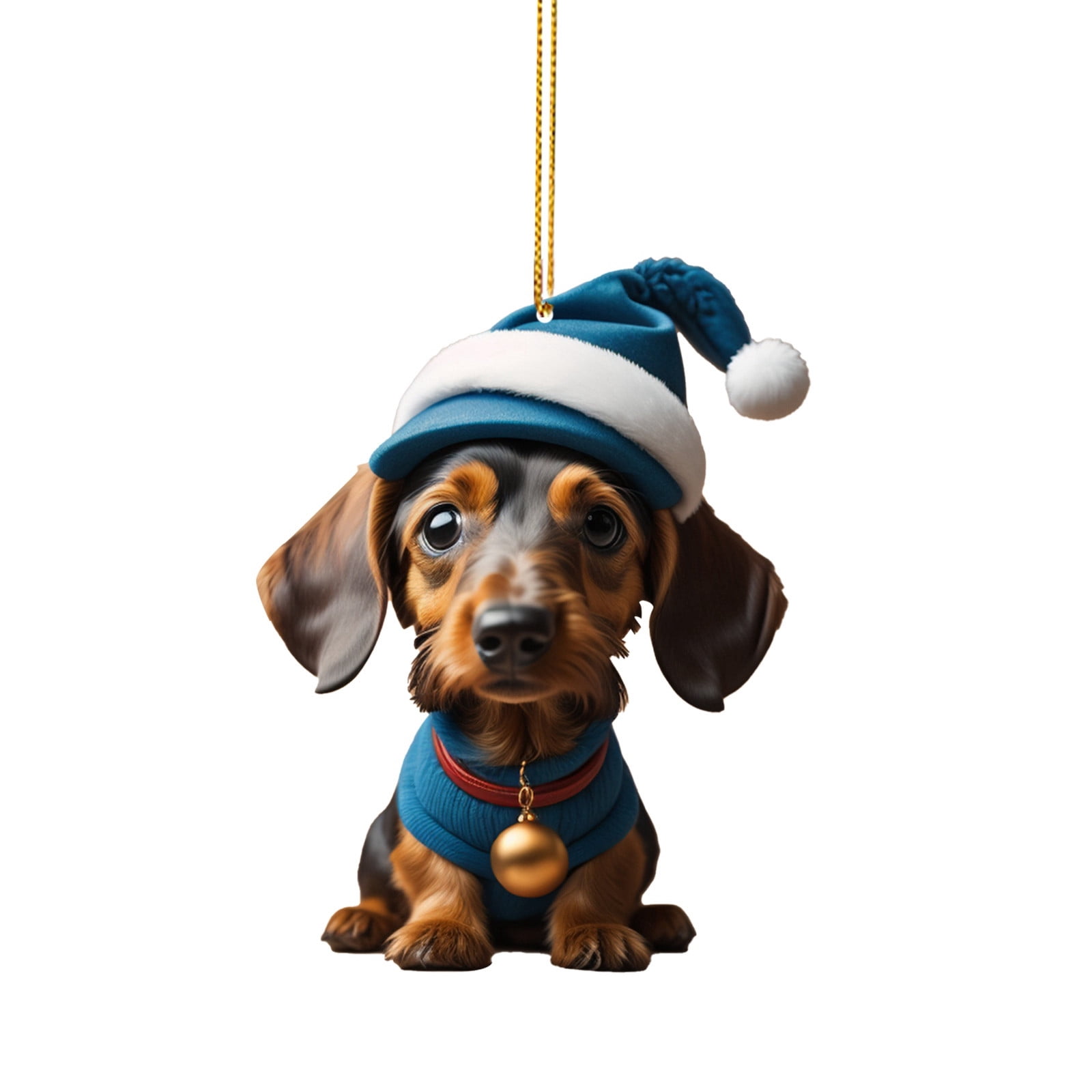 2024 Christmas Dachshund Dog Tree Decorations,Dachshund Dog Christmas ...
