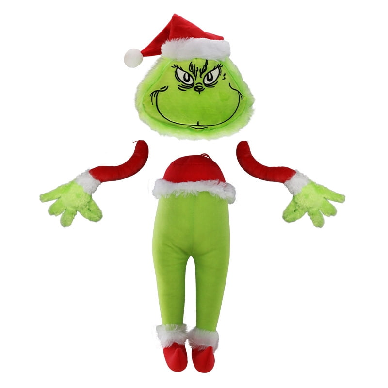 2024 Christmas Tree Elf Head Grinch, Poseable Arms and Legs, Christmas ...