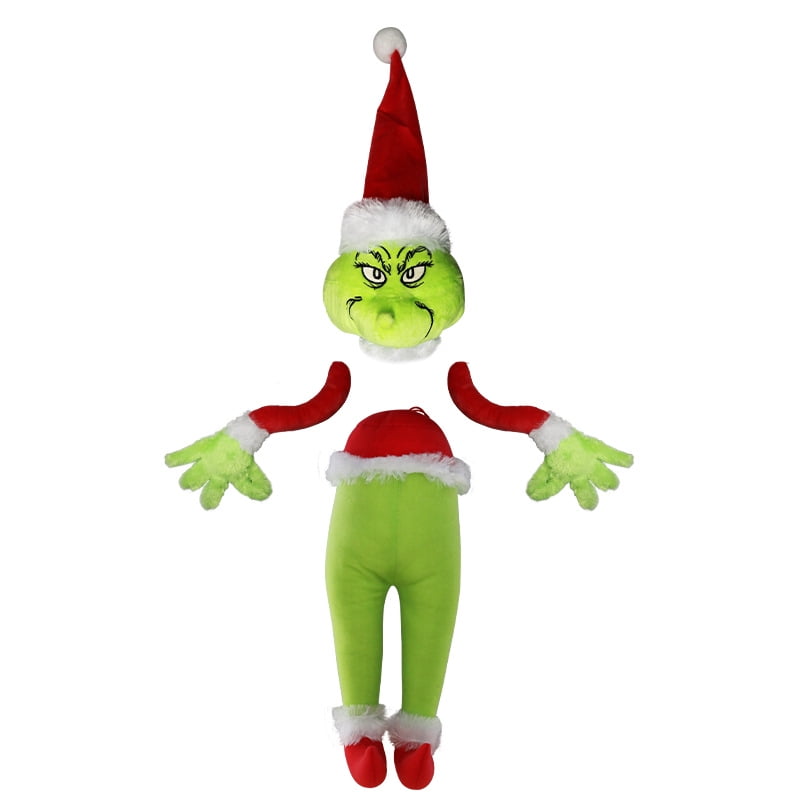2024 Christmas Tree Elf Head Grinch, Poseable Arms and Legs, Christmas ...