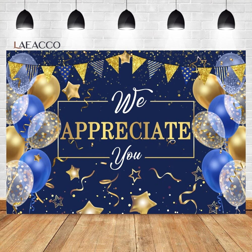 2024 Class Graduation Photography Backdrop Black and Gold Cap Balloon ...