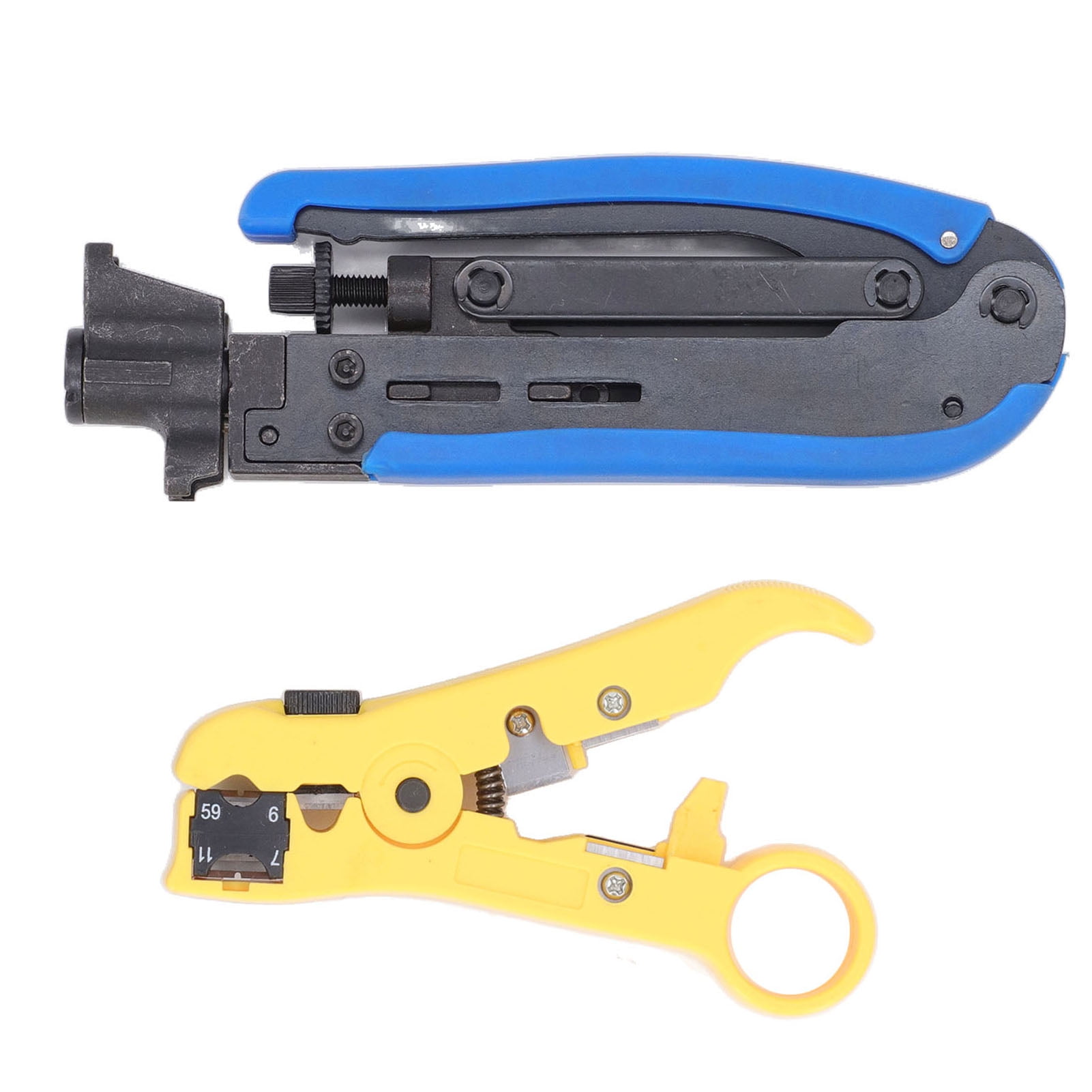 2024 Coaxial Cable Crimping Pliers Combination Tool Adjustable Portable ...