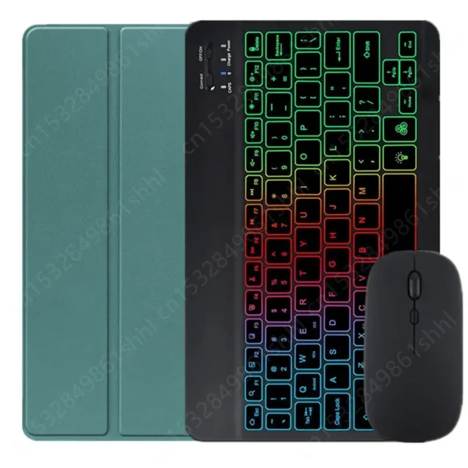 2024 Colorful and High-Quality Vibrant Rainbow Backlit Keyboard Case ...