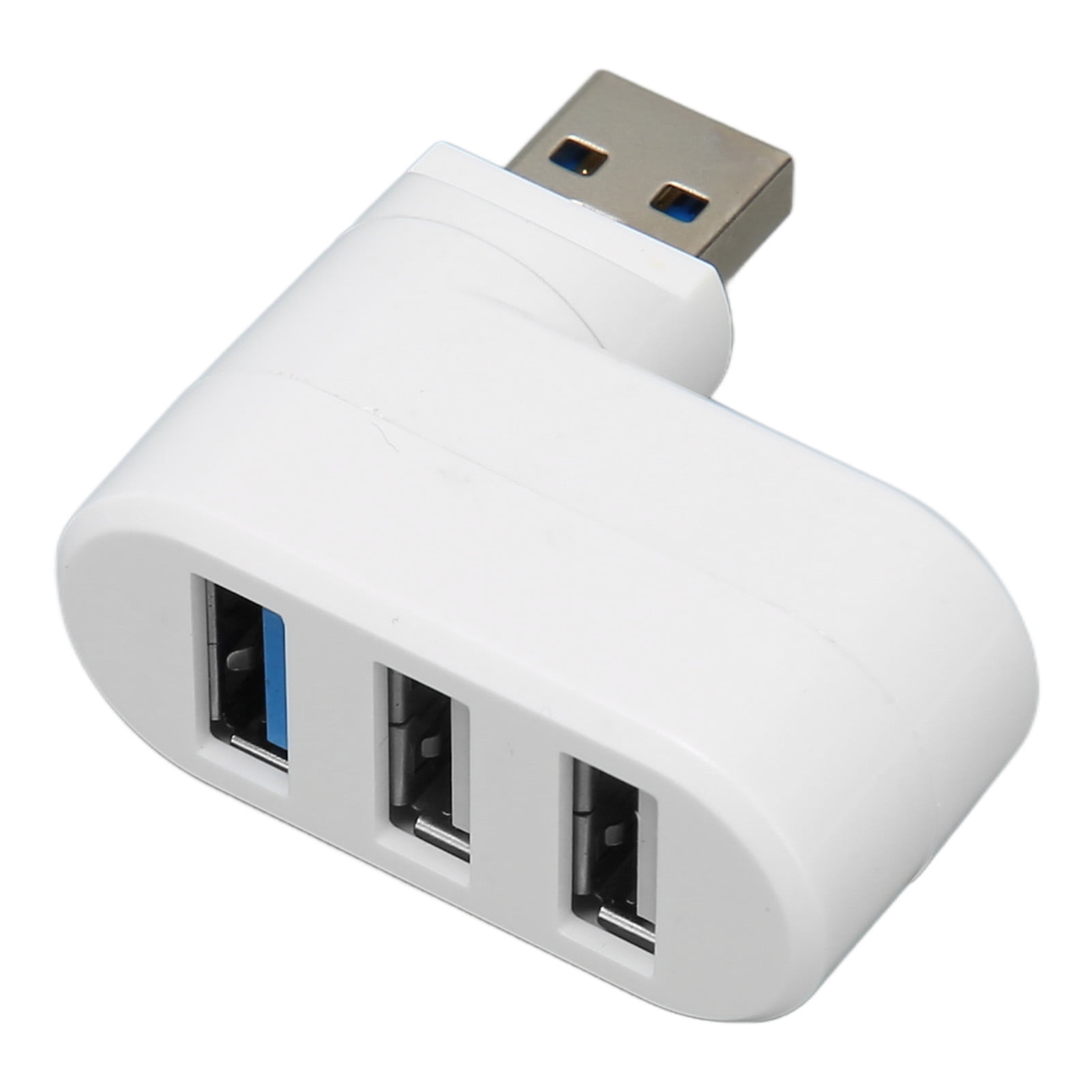 2024 Computer Accessories 90 Degree Rotatable USB Hub 3 Port Plug and ...