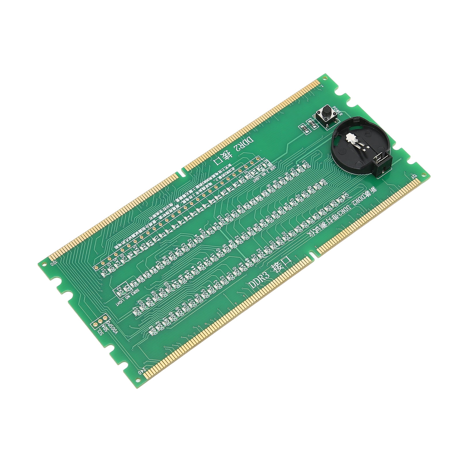 2024 Computer Memory Tester Ddr2 Ddr3 2 In 1 Pcb Material Light