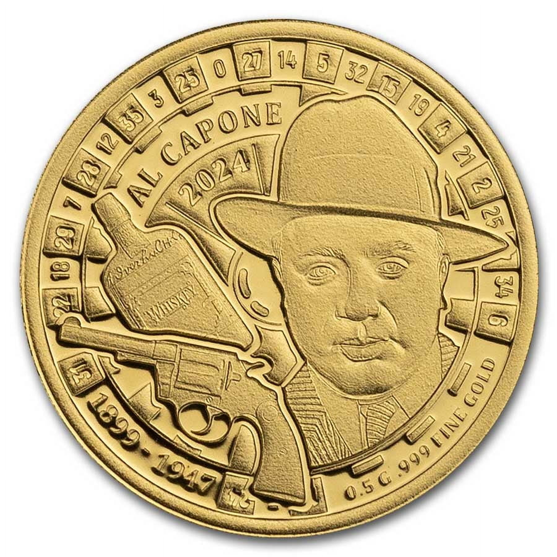 2024 Congo 1/2 gram Gold Al Capone 125th Anniversary - Walmart.com