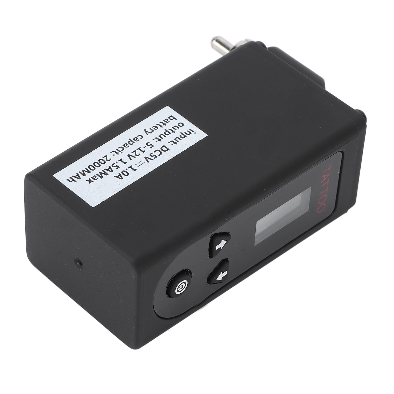2024 Cordless Tattoo Power Supply LCD Display Screen 8V 10 Hours Tattoo ...