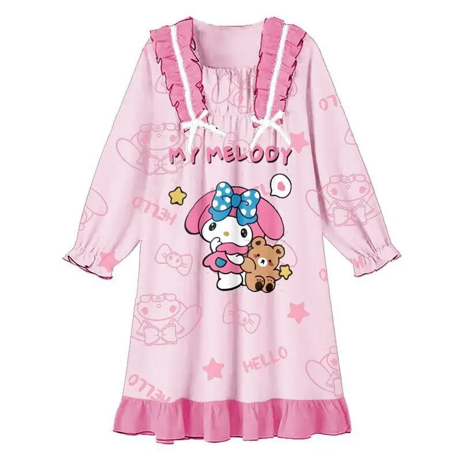 2024 Cute Kuromi Pajamas Sanrio Kawaii Anime My Melody Cinnamoroll ...
