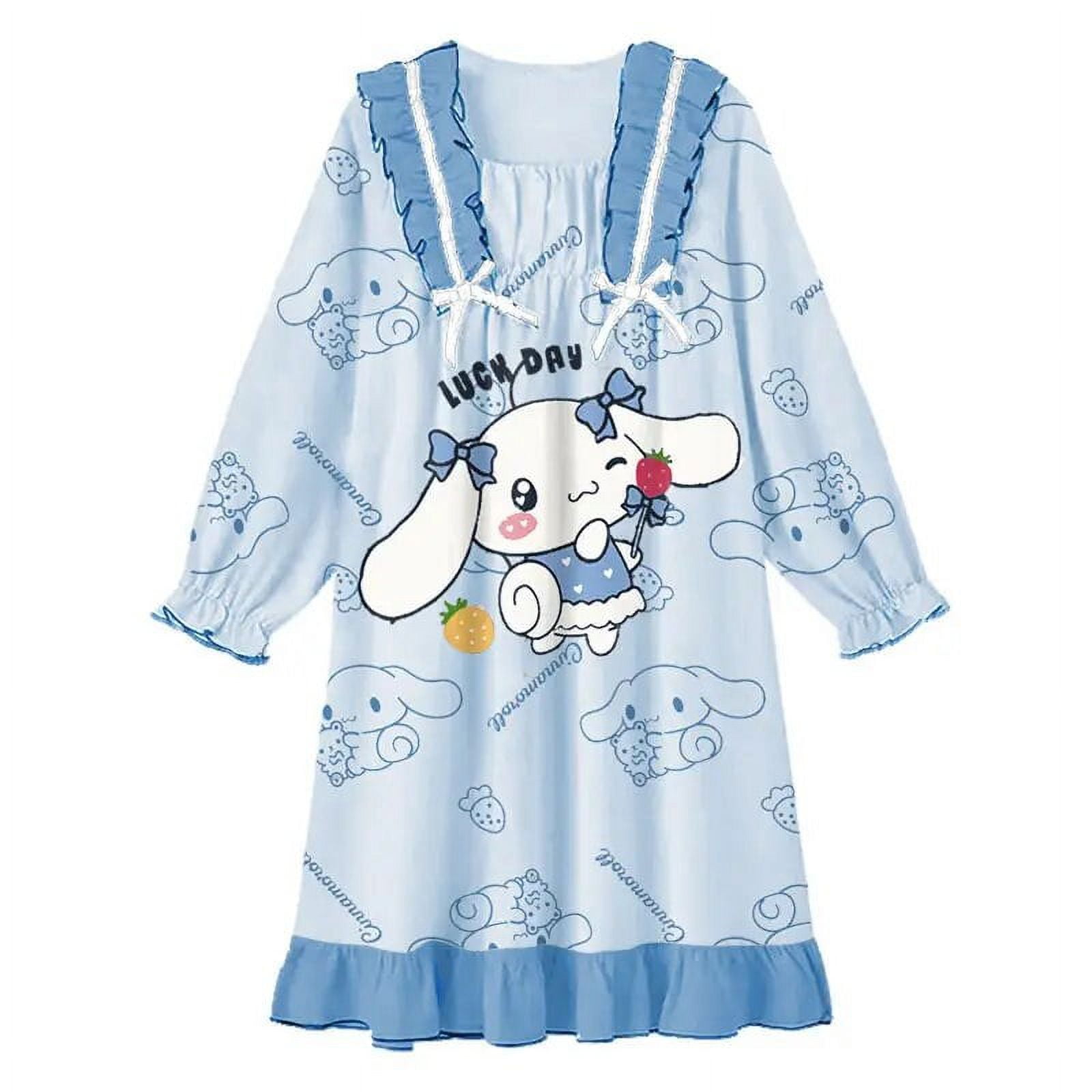 2024 Cute Kuromi Pajamas Sanrio Kawaii Anime My Melody Cinnamoroll ...