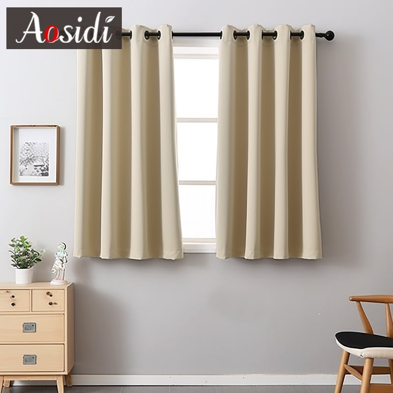2024 DREAMFIRE Short Opaque Curtains for Living Room Kids Bedroom ...