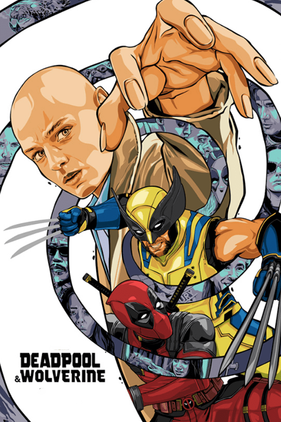 2024 Deadpool & Wolverine Poster 24x36 | Marvel Action Comedy ...