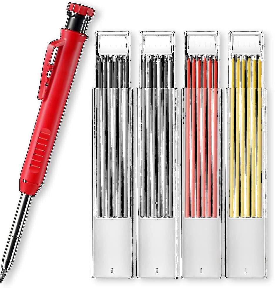 2024 Deep Hole Marker, Carpenter Pencils, Construction Pencil, Drill ...