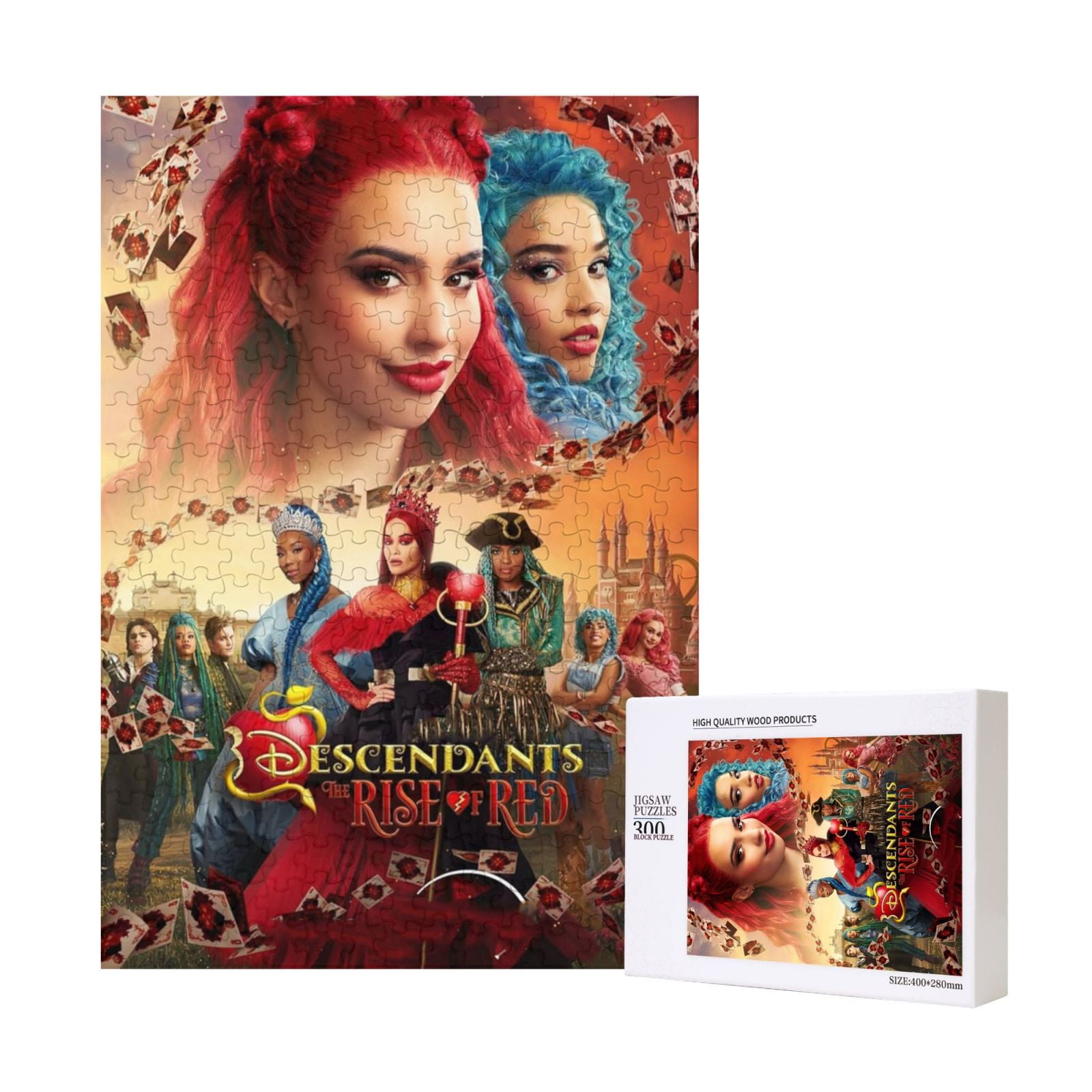 2024 Descendants The Rise of Red Picture Puzzle Intellectual ...