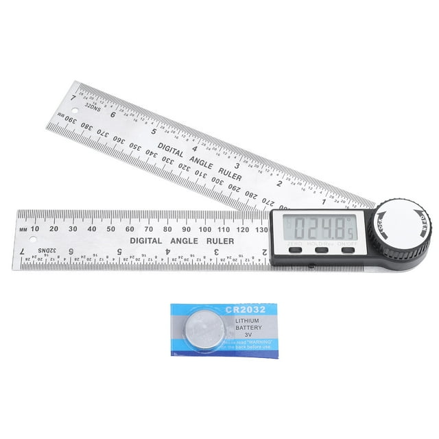 2024 Digital Angle Ruler 200mm Stainless Steel Fast Accurate Lock ...
