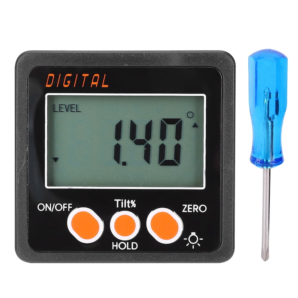 2024 Digital Level Meter Mini Inclinometer High Accuracy 4 x 90° with ...