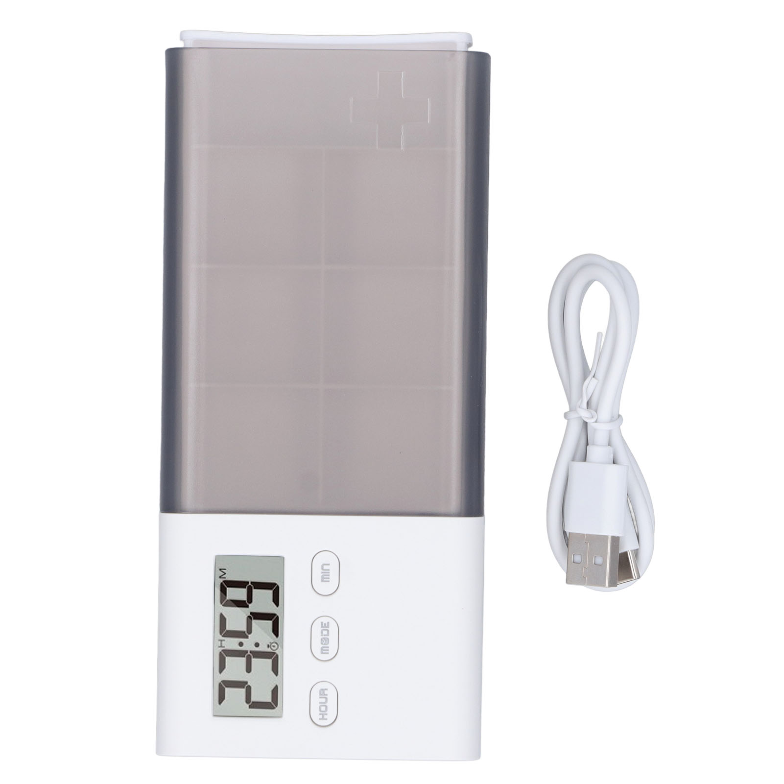 2024 Digital Medicine Box with Alarm 5 Sets Alarm Vibration Beep Alert ...