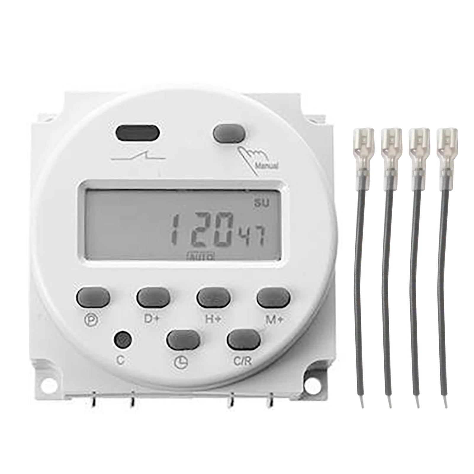 2024 Digital Timer Microcomputer Time Control Switch LCD Display CN101A ...
