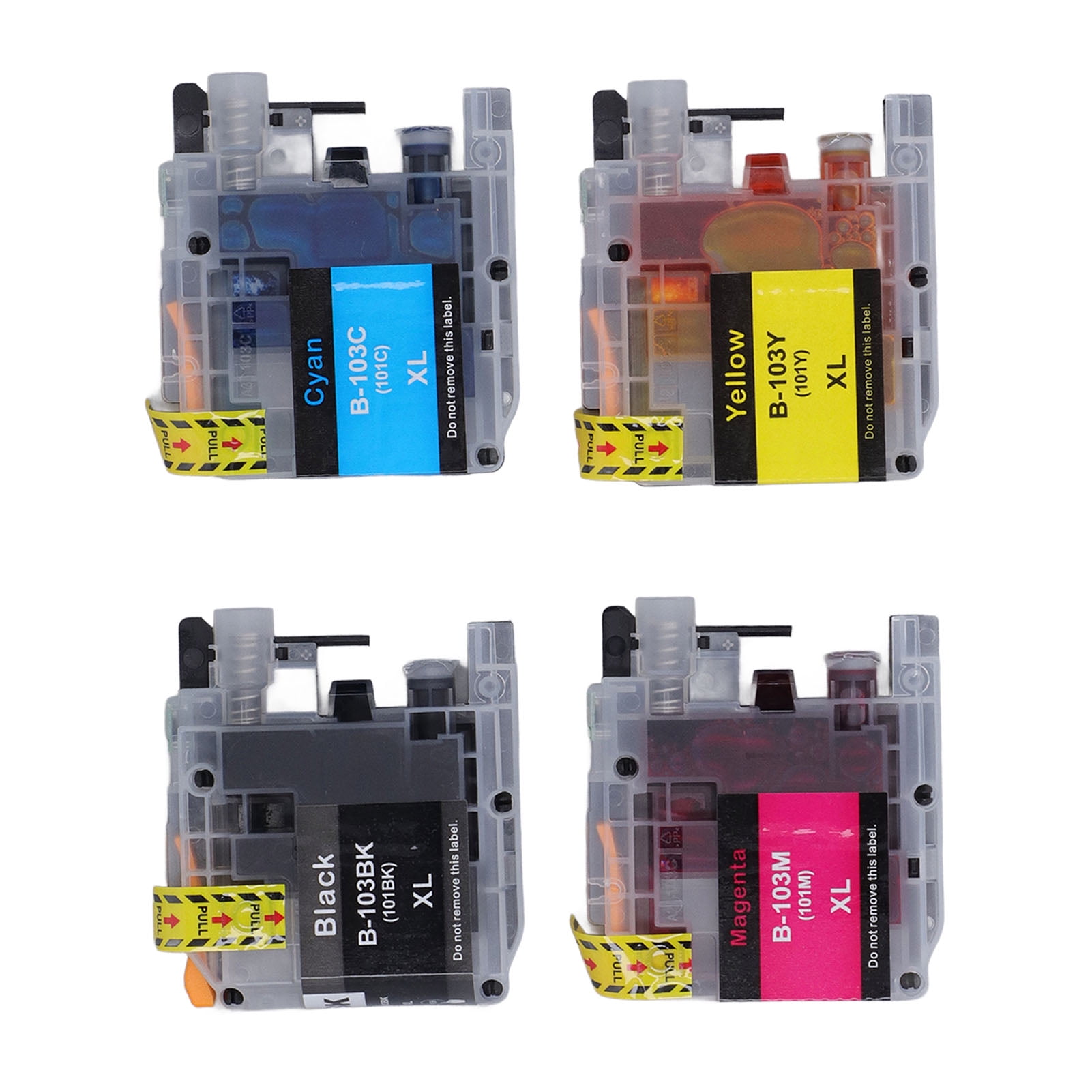 2024 Disposable Color Ink Cartridge Set Black Cyan Magenta Yellow ...