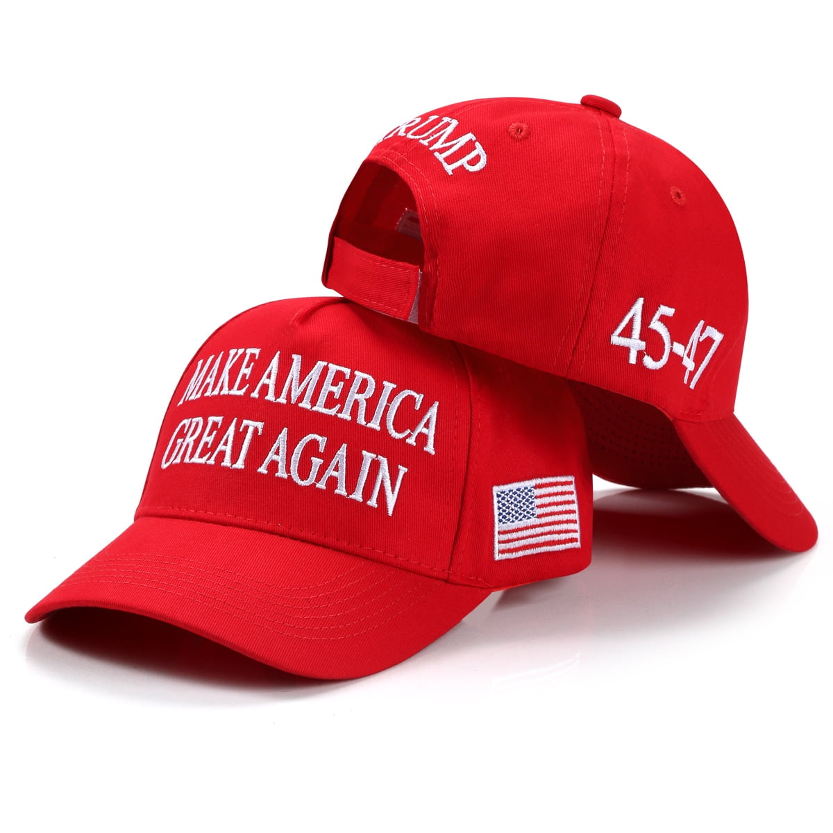 2024 Donald Trump Cap American Flag Baseball Cap MAGA Cap “Make America ...