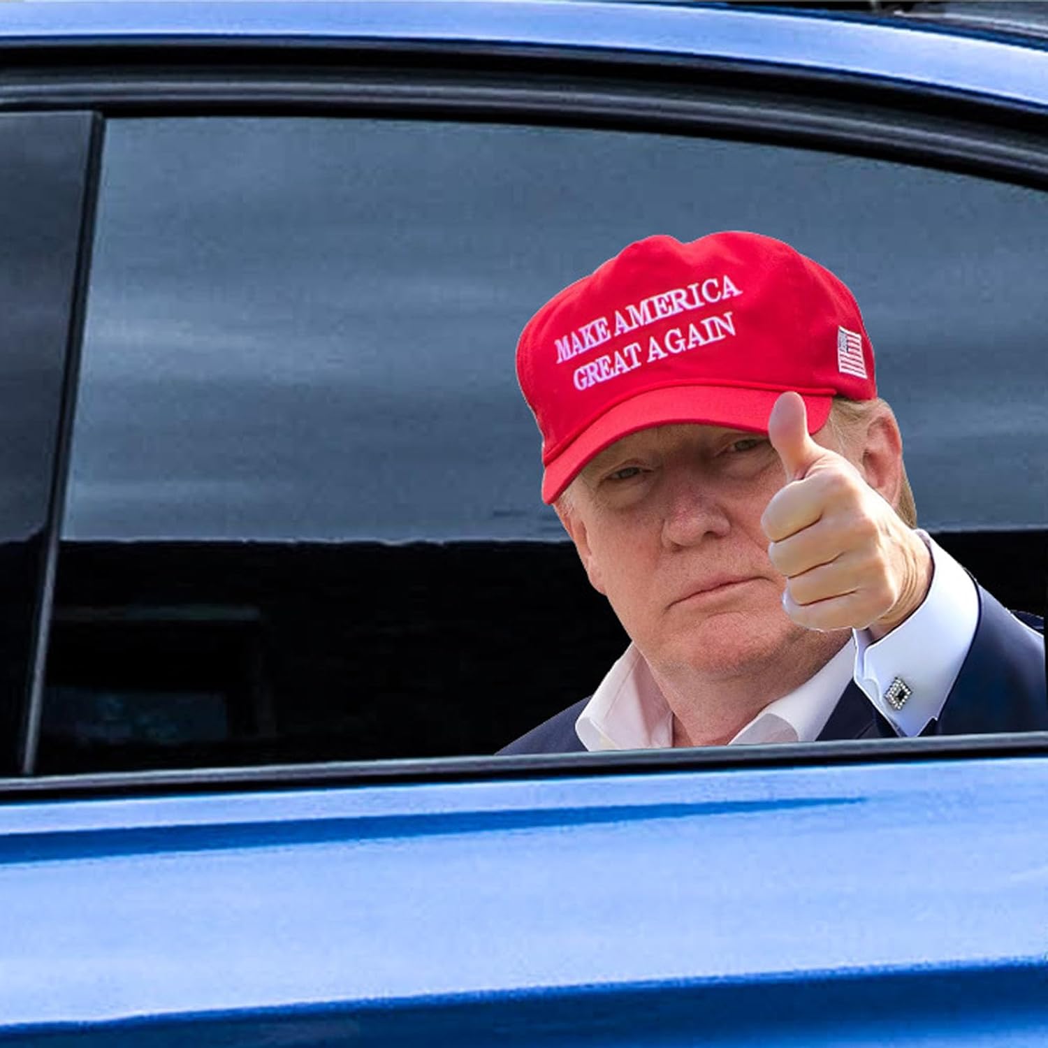 2024 Donald Trump Car Window Sticker, One Piece - Walmart.com