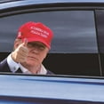 2024 Donald Trump Car Window Sticker, Ride with Trump Car Window Decal ...
