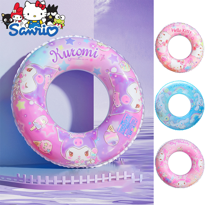 2024 Dreamfire Sanrio Kawaii Kuromi Swimming Ring Cartoon Cute Anti ...