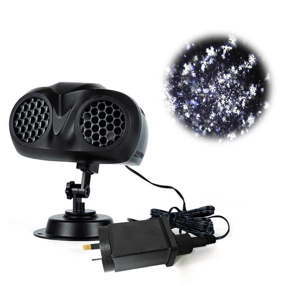 2024 Dual head Snowflake Outdoor Christmas Projector Laser-Light Snow ...