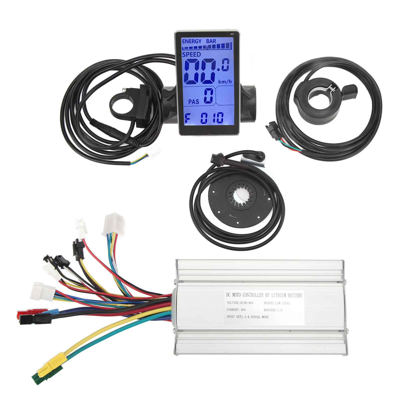 2024 Electric Bike Conversion Kit 30A Controller M5 Panel Thumb ...