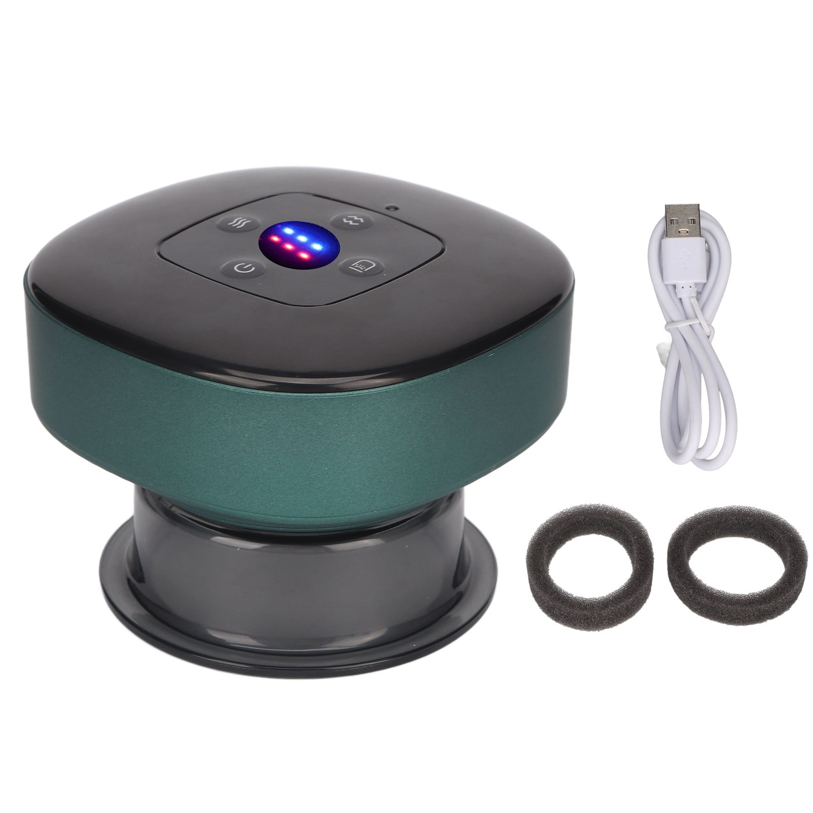 2024 Electric Cupping Massager Machine Smart Heating 6 Levels Suction ...