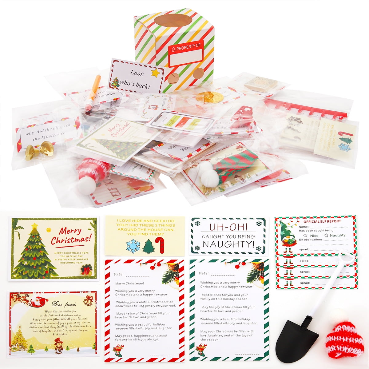 2024 Elf Kit 24 Days Of Christmas Christmas Advent Calendar Genie Kit ...