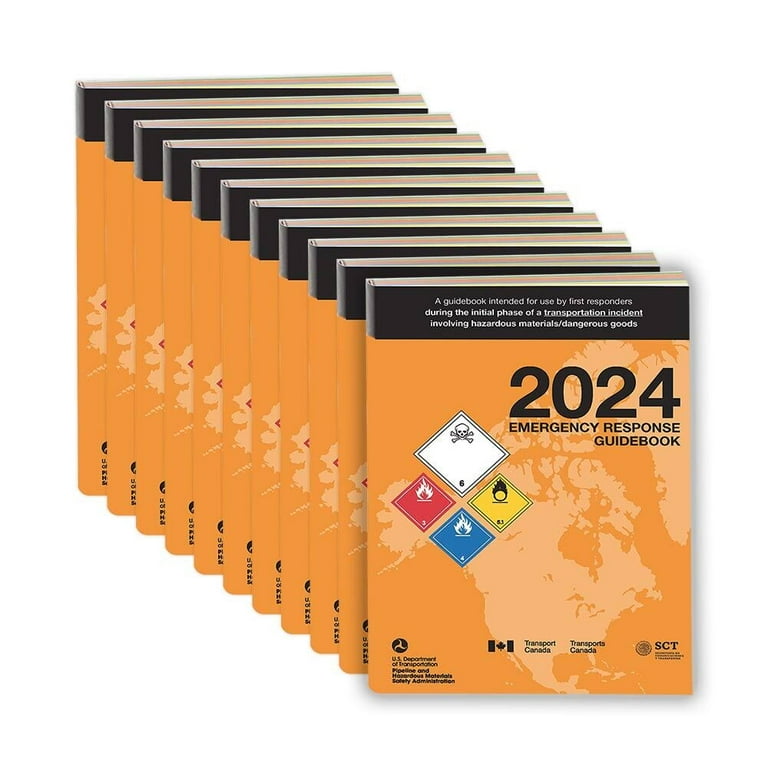 Dot Hazmat Guidebook 2024 Emergency Response Guidebook (ERG) | J. J.