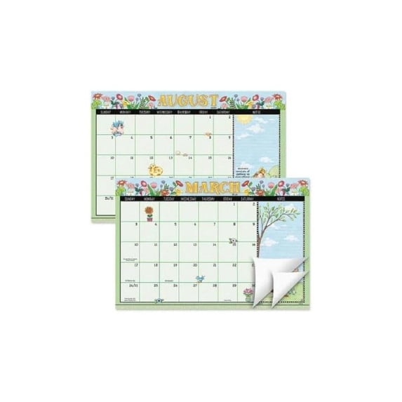 2024 Engelbreit Mary Desk Calendar Pad, 11-Inch x 2024-2025 Engelbreit ...