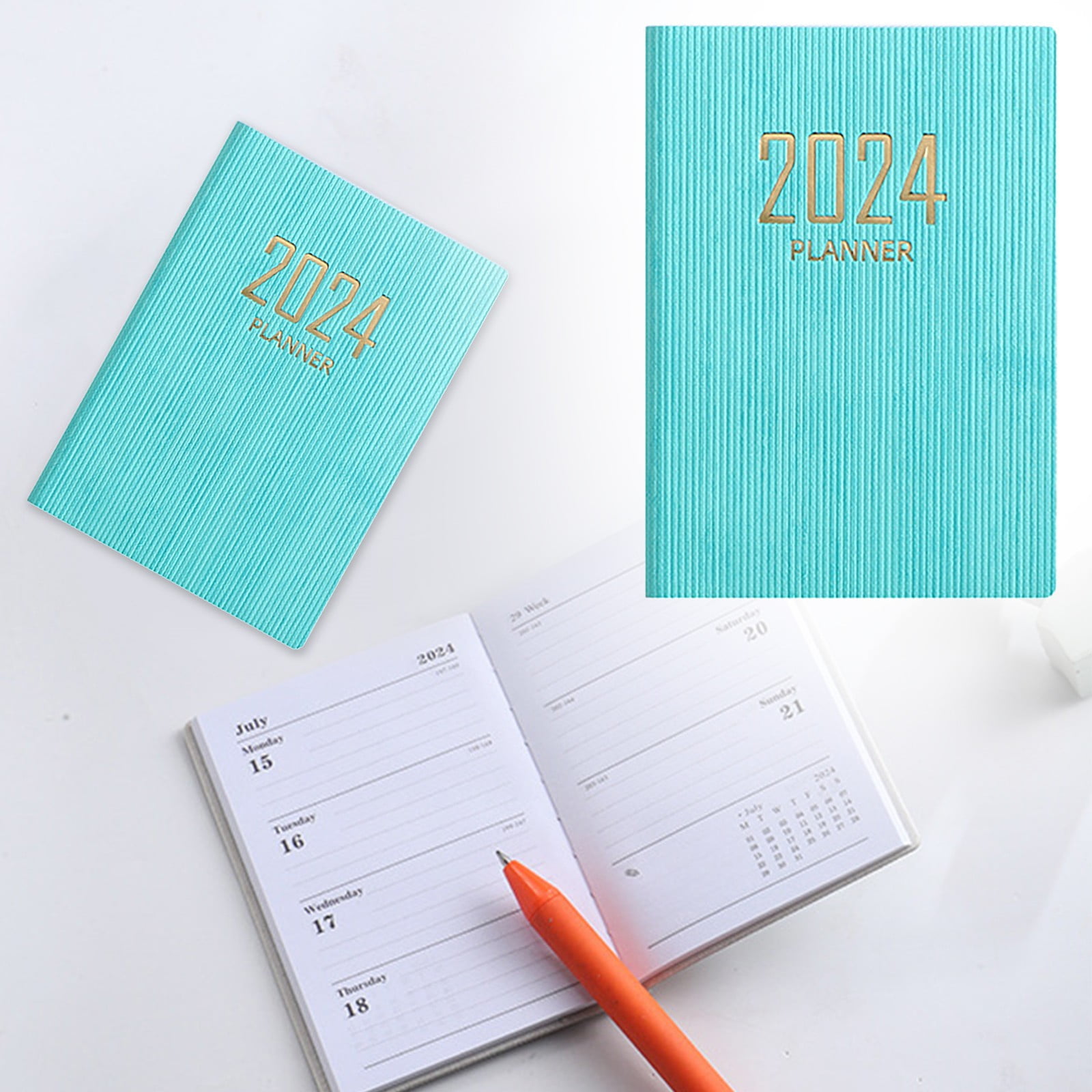 GBAYXJ School Supplies A7 Mini Notebook Organizers Plan Daily Plan ...