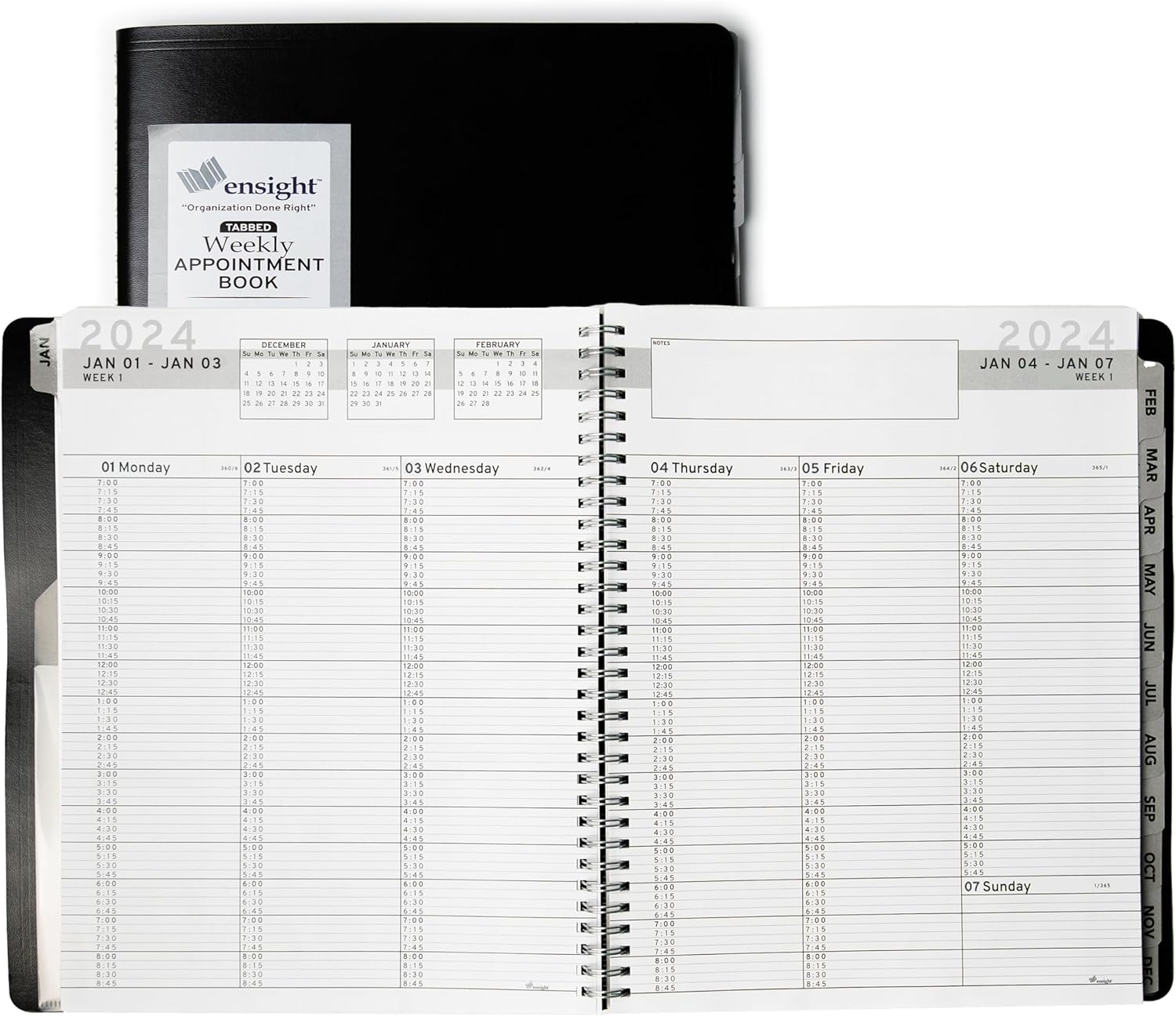 Day-Timer Coastlines Folio Size Weekly Appointment Book - Walmart.com