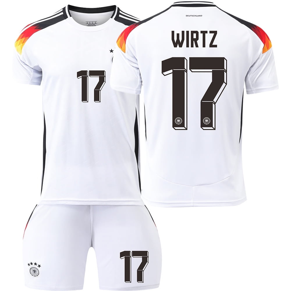 2024 European Germany Team Jersey Mens/Kids Soccer Game Soccer Fans #17 ...