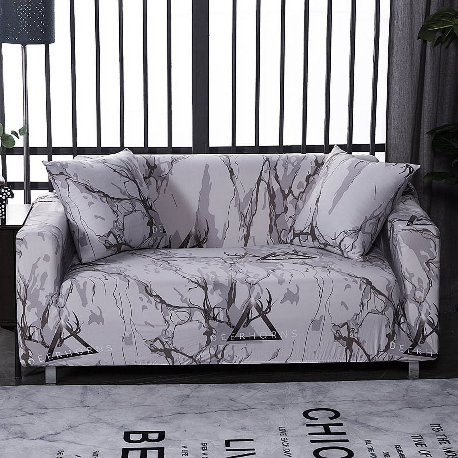 2024 Exclusive Pattern Sofa Cover Slipcovers Elastic All-inclusive ...