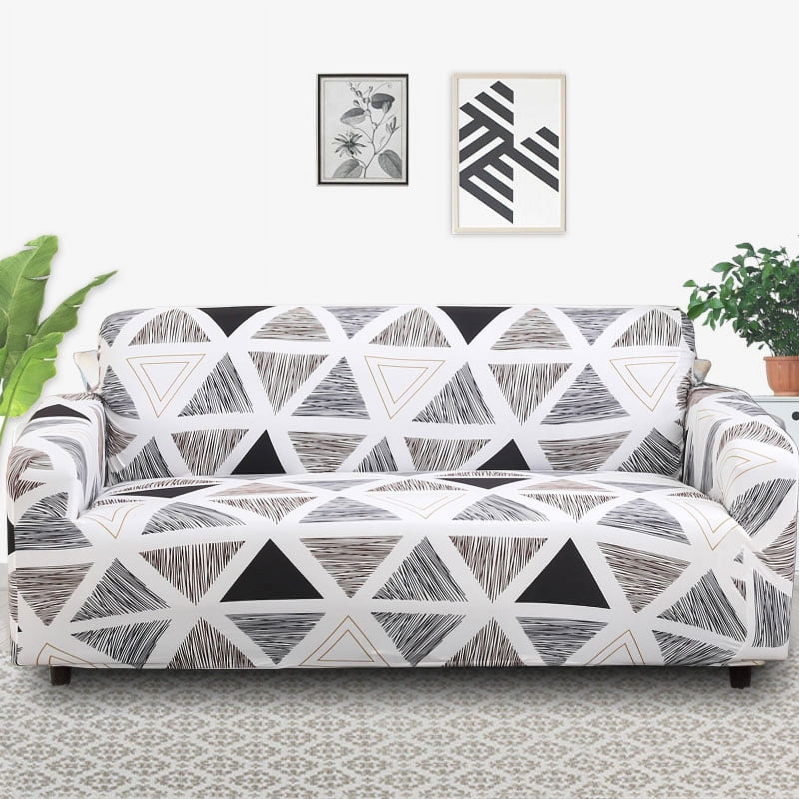2024 Exclusive Pattern Sofa Cover Slipcovers Elastic All-inclusive ...